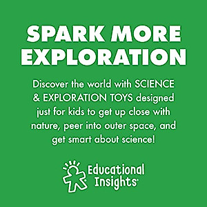 Educational Insights GeoSafari Jr. Kidscope, Kids Microscope, STEM Toy, Gift For Boys & Girls, Ages 5+