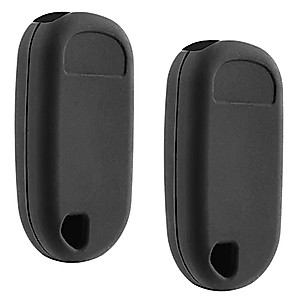 Replacement For 1998-2003 Acura TL Honda Accord 4-Button Remote Silicone Skin Cover Jacket Case KOBUTAH2T (Set of 2)