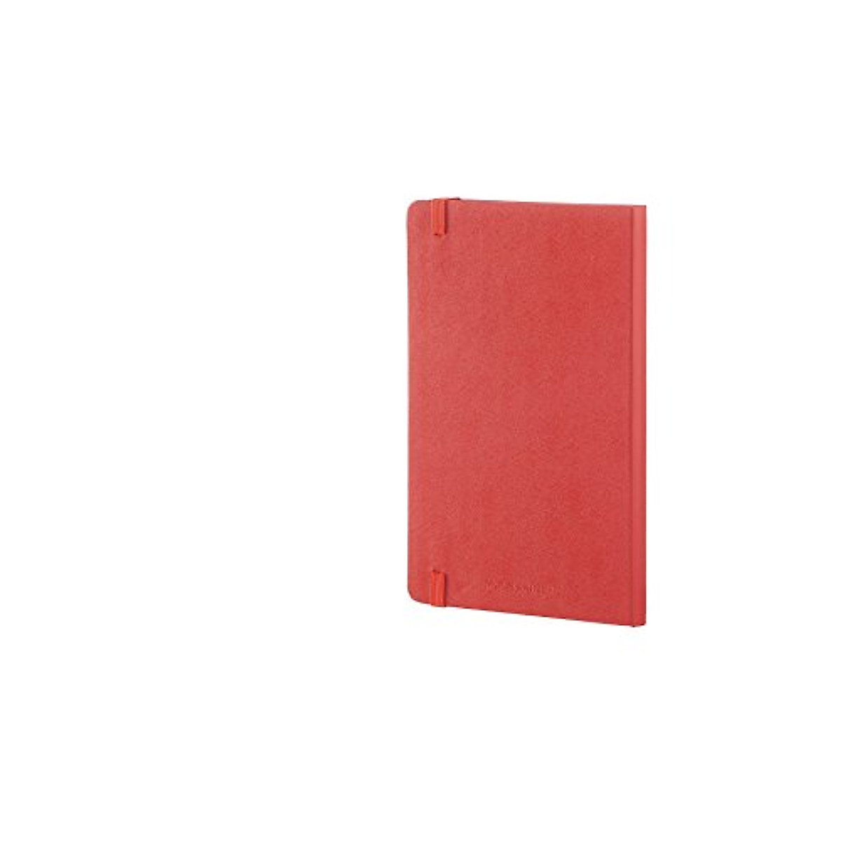 Moleskine Classic Notebook, Large, Plain, Coral Orange, Hard Cover (8051272893694)