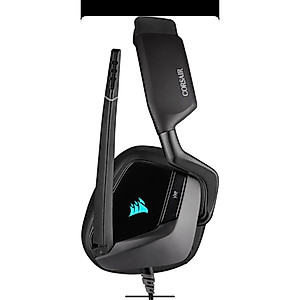 Corsair Void RGB Elite USB Premium Gaming Headset with 7.1 Surround Sound, Carbon