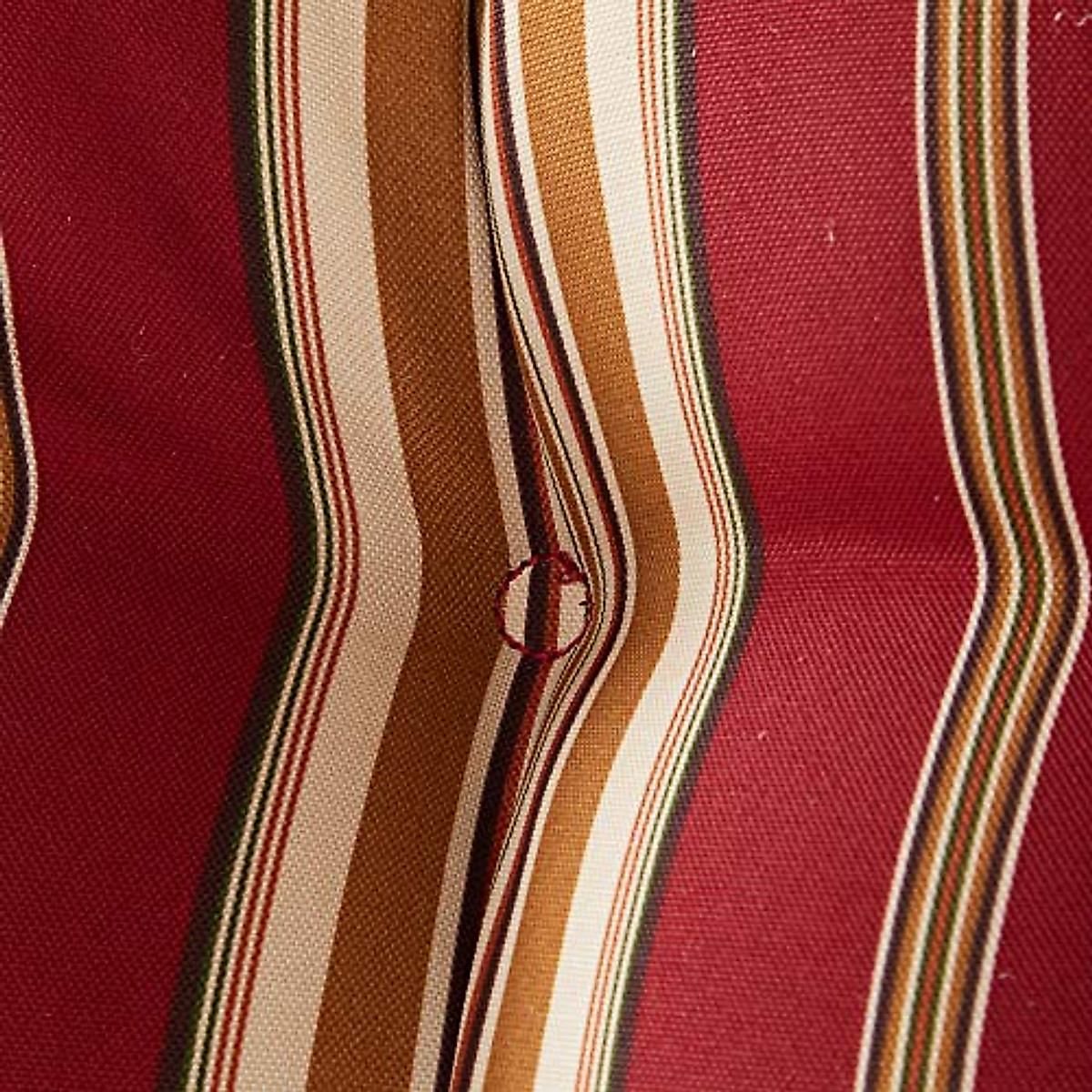 Greendale Home Fashions Outdoor 44 x 22-inch High Back Chair Cushion, Set of 1, Tuscan Stripe