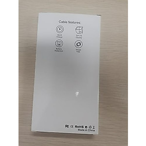 Coiled iPhone Lightning Cable Apple Carplay Cable MFi Certified, Retractable Apple Car Play Cord with Data Sync and LED, Short Coiled iPhone Charger Cable for iPhone/Pad/Pod, White