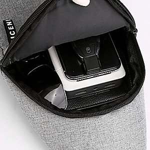 Waterproof Sling Bag Crossbody Backpack for Men Women, Sling Backpack Anti Theft Backpack for Traveling Chest Bag