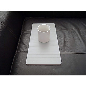 Wooden sofa armrest table in many colors as stone grey Small flexible over the couch side tables Narrow folding dining slinky arm tray Armchair trays server drink Slim wrap covers furniture