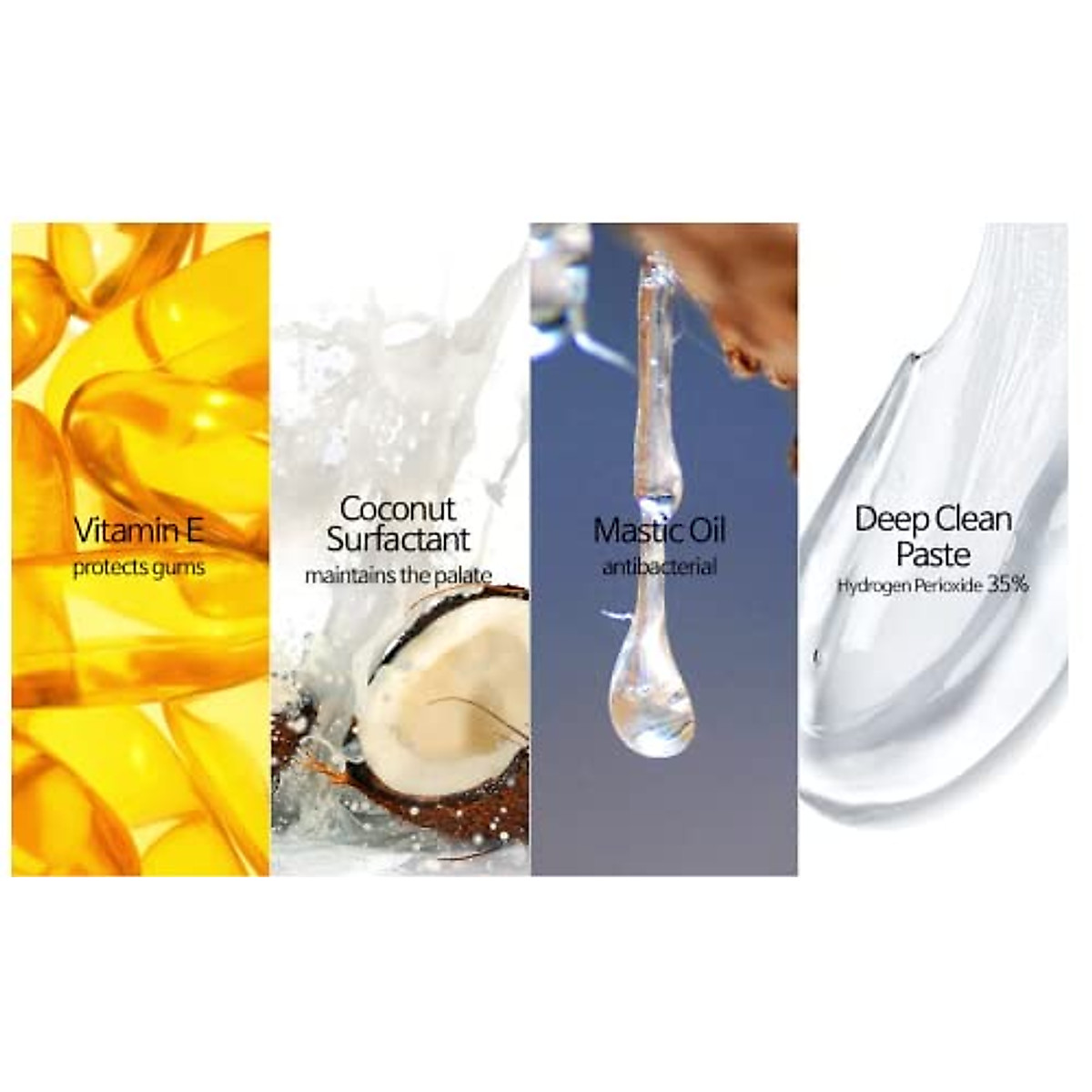 2PC Natural Whitening Toothpaste for Sensitive Teeth (3.52 fl oz) - Removes Coffee Stains, 99% Organic Ingredients, No Artificial Color, No SLS, No Gluten (New Aqua Mint)