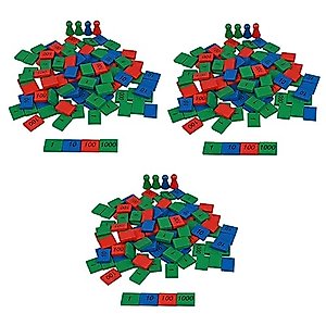 Ciieeo Newborn Toys 3 Sets Home Edition Stamp Game Newborn Stamps for Girl Girl Boys for Boys Age 1 Number boy Wooden Teaching aids Girls Toys