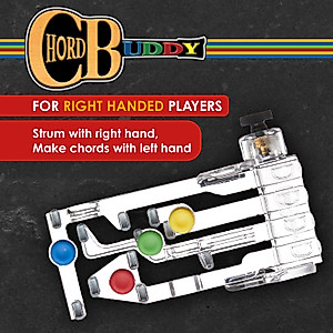 ChordBuddy “MADE IN THE USA” - Guitar Learning with Songbook, Lesson Plan, App, and Right Handed ChordBuddy