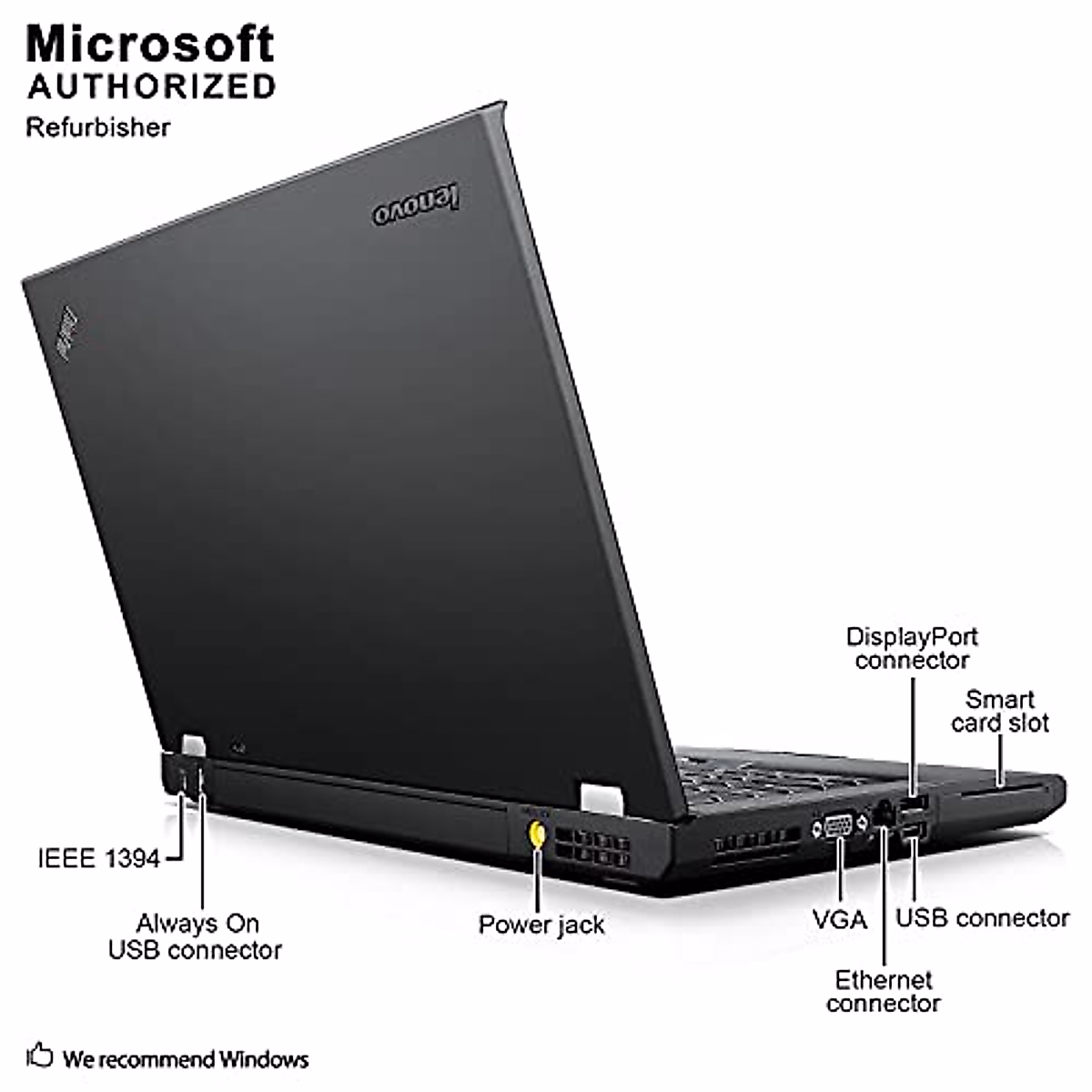 Lenovo Thinkpad T420 - Intel Core i5 2520M 8GB 320GB Windows 10 Professional (Renewed)