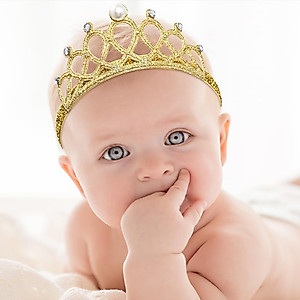 DANMY Baby Girl Super Elastic Headband Toddler Hair Band Soft Headwrap Crown Children Hair Accessories