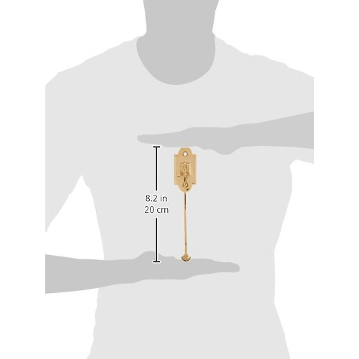 Deltana VH65CR003 7-Inch Projection Valet Hook