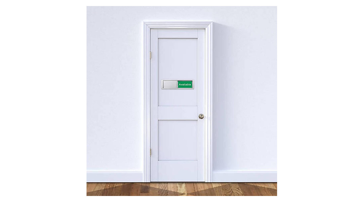 Vacant Occupied Sign for Rooms | Clear Room Status Indicator