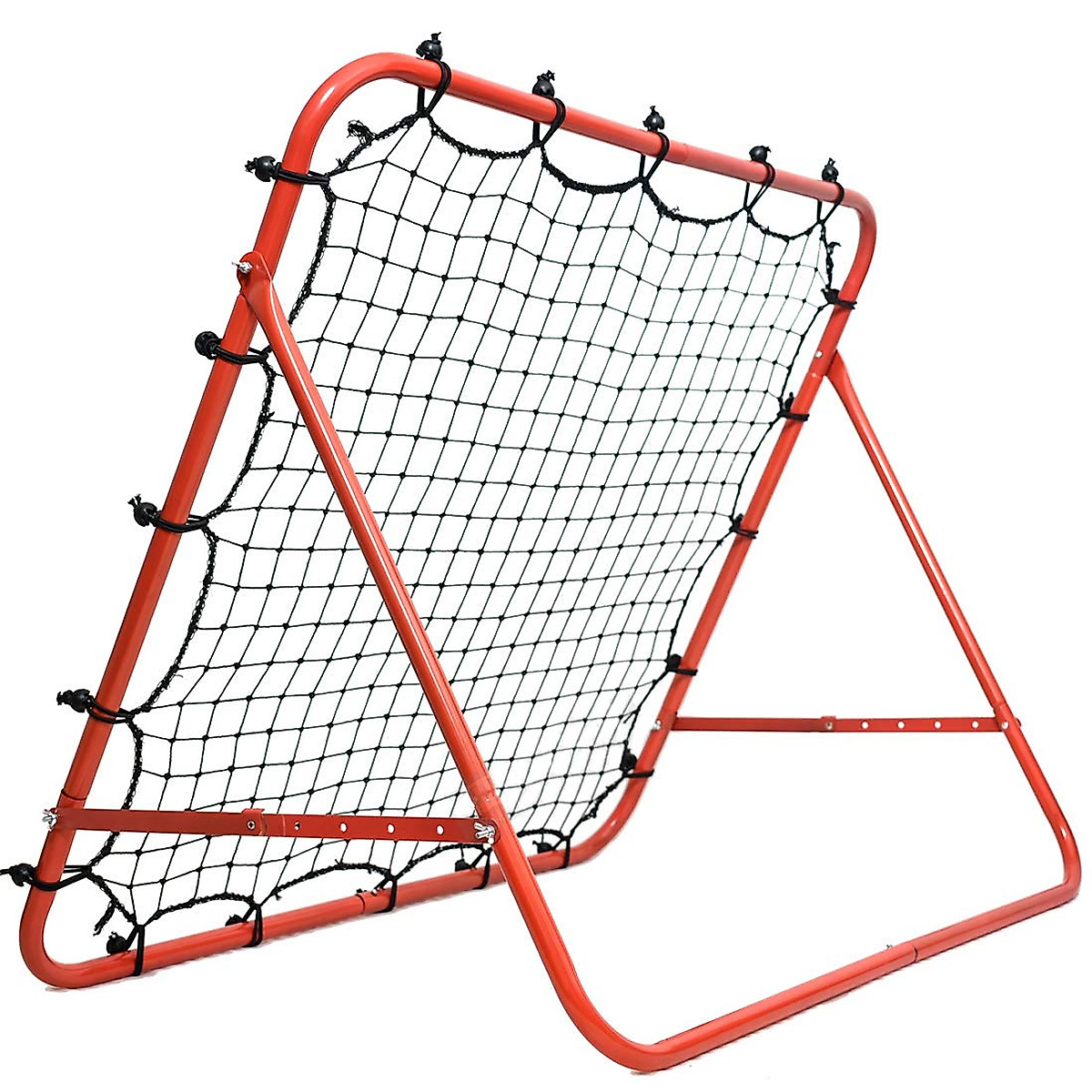Morimoe Soccer Rebounder Net,Adjustable,Easy Set Up,Steel Frame,40X40-inch