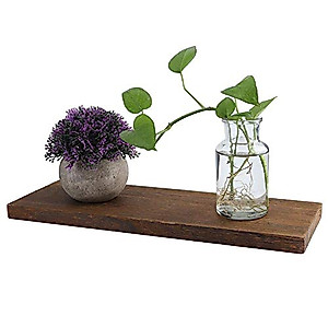 Hoseten Floating Shelves, Floating Wall Shelves, Floating Wood Shelf, Strong Bearing Force Floating Shelves for Store Books for Store Photos(40142cm)