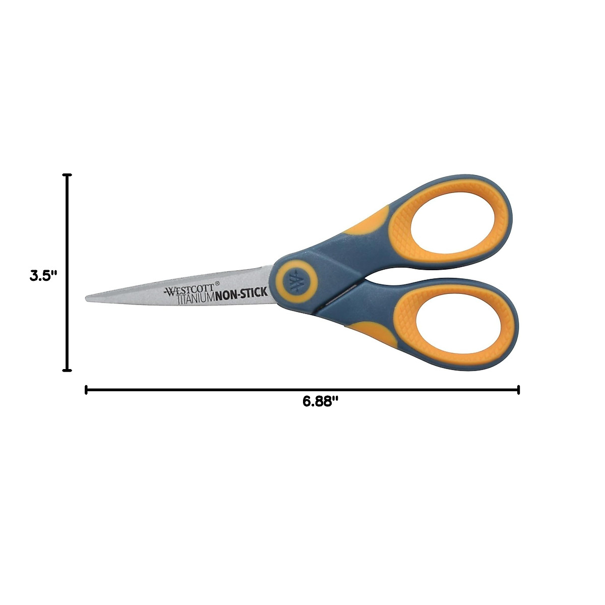 Westcott 5" Titanium Bonded Non-Stick Scissors for Office and Home (14881)