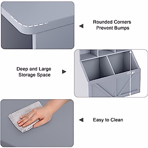 GAOMON Toy Storage Organizer and Kids Bookshelf, Toddler Toy Storage Cabinet with Toy Shelf, Toy Organizer and Kids Bookcases Fit for Playroom Bedroom Nursery Classroom School Kindergarten Daycare