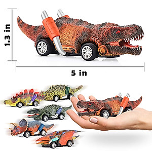 Stfitoh Toys Children 2 3 4 5 6 7 8 Years,Dinosaurs Toys Gift Child Toys for 2-6 Year Old Boys Cars Toys Gifts for Children Toys Children