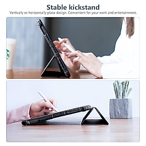 Nillkin Camera Protection iPad Case for iPad 8th & 7th Gen (10.2" Display - 2020 & 2019 Version) (Black)