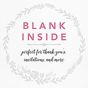 Graphique Box of Thank You Cards, Cheetah - Includes 16 Cards with Matching Envelopes and Storage Box, Cute Stationery Made of Durable Heavy Cardstock, Cards Measure 3.25" x 4.75"