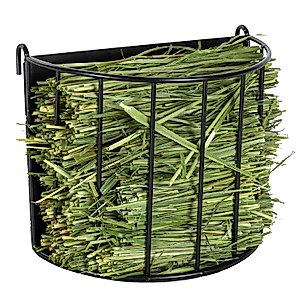Oiibo Rabbit Hay Feeder, Less Wasted Guinea Pig Hay Feeder Bunny Hay Feeders with Heavy Duty Metal Frame Hay Holder Rack for Guinea Pigs, Rabbit, Chinchilla, Bunny