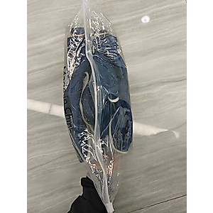 ETRONIK Gym Bag for Women, Travel Duffel Bag with USB Charging Port, Weekender Overnight Bag with Wet Pocket and Shoes Compartment for Women, Travel, Gym, Yoga (Dark Blue)