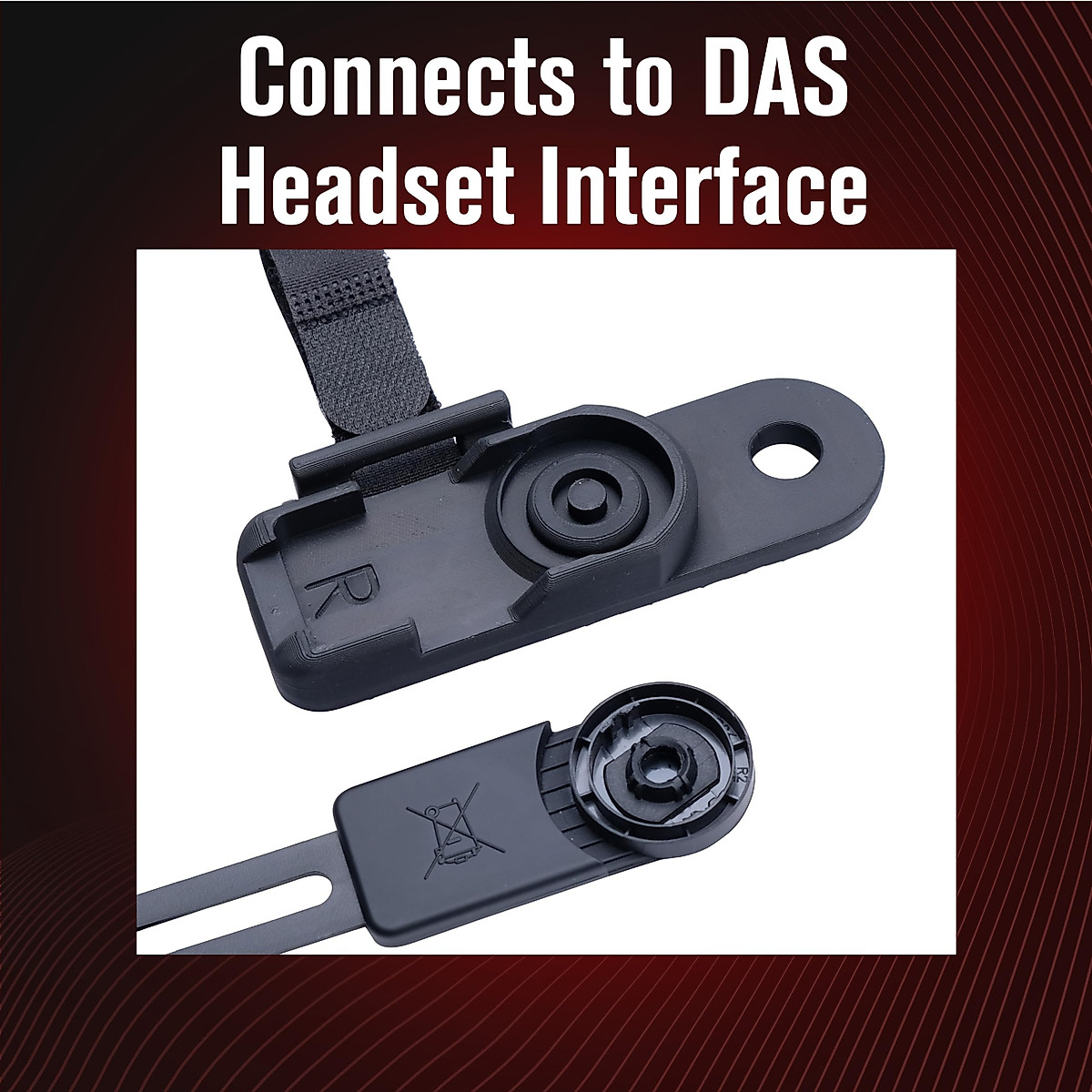 Quest 3 Headset Adapter - Lets You Mount an Aftermarket Headstrap to Your Quest 3 (DAS)