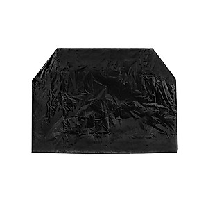 QWORK Black Treadmill Cover - Waterproof and Durable 46" L x 38" W x 66" H - Suitable for Most Folding Treadmills - Comes with Storage Bag