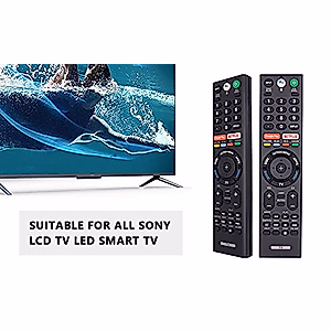 RMF-TX300U 149331811 Voice Remote Control Replaces for Sony Smart TV RMF-TX200U RMF-TX201U KD-49XE8004 KD-65XE8505 KD-75XE9005 KDL-75W850C XBR-43X800E XBR-49X800E XBR-55X800E XBR-65X850E XBR-65X930D