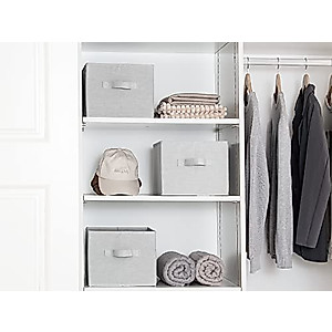 StorageWorks Closet Storage Bins, Storage Box, Foldable Closet Baskets and Bins for Shelves