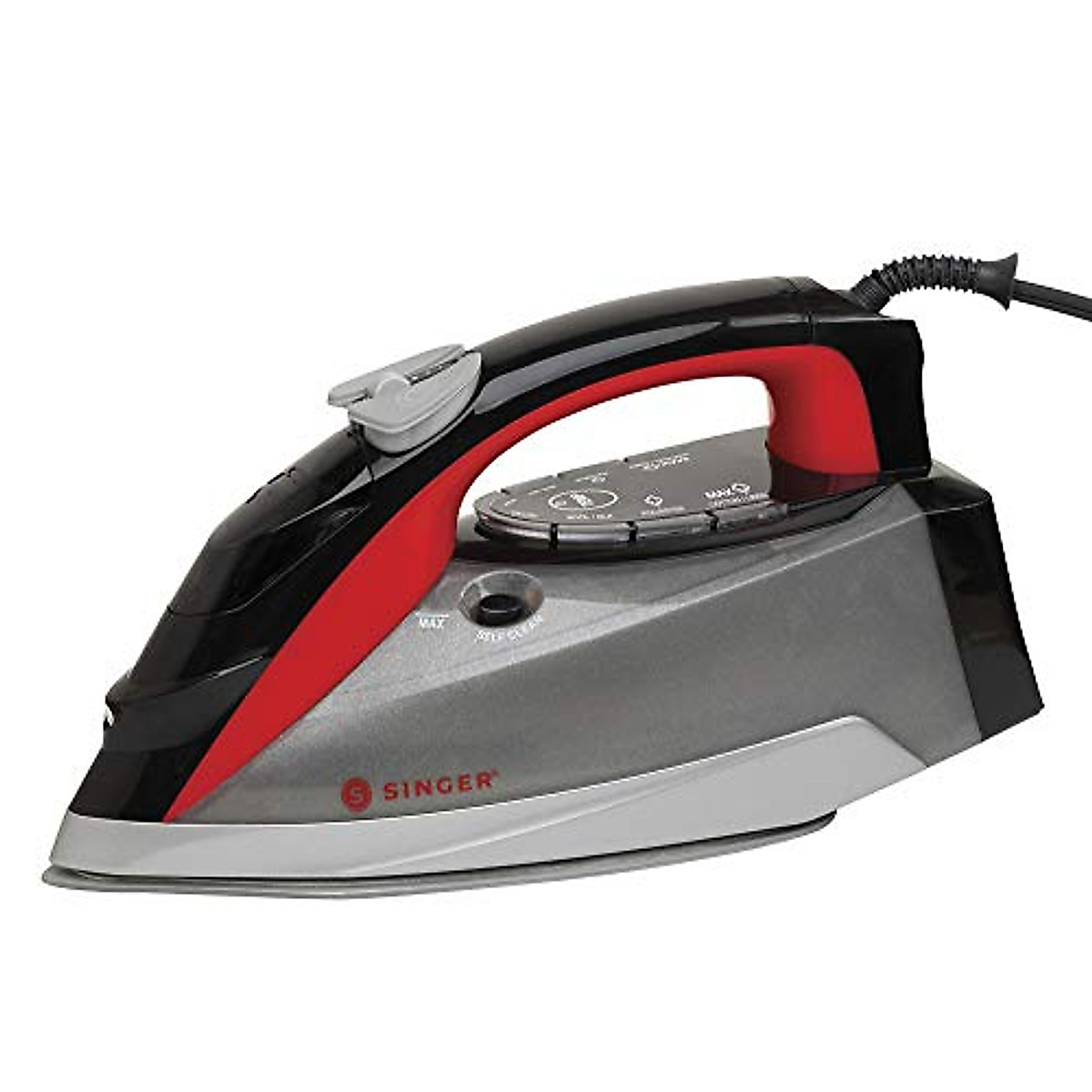 SINGER | SteamLogic Plus 7070 Steam Iron with 1775 Watts, 45 Minutes of Continuous Steam Output, and 300 ml Tank Capacity