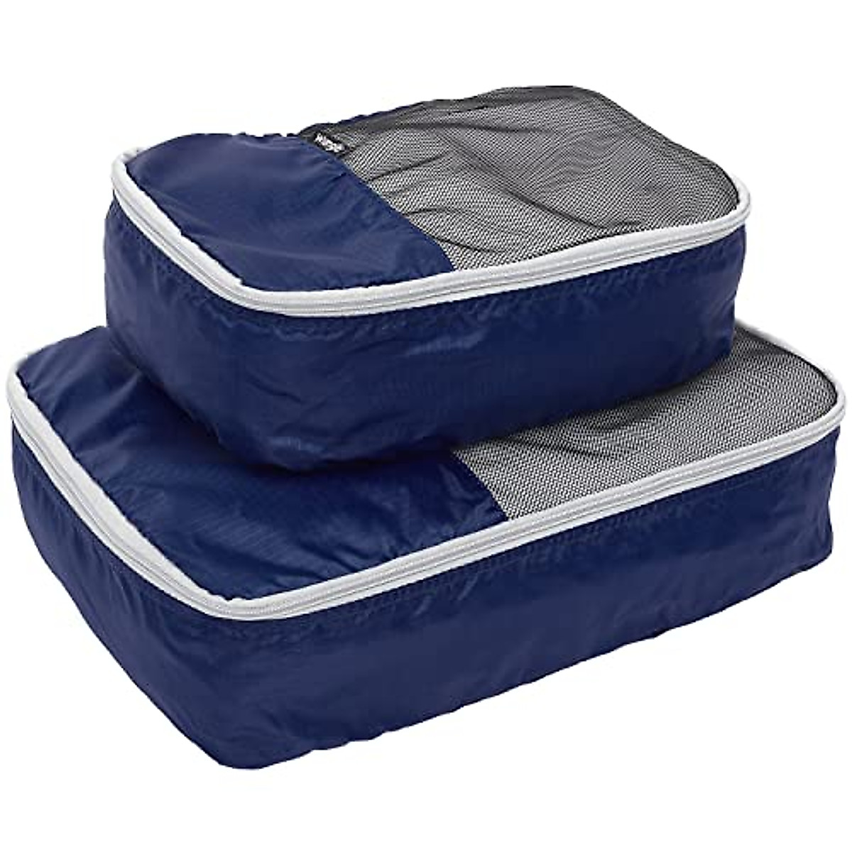 Wrangler Elysium Luggage & Packing Cubes, Blue, 4 Piece Set