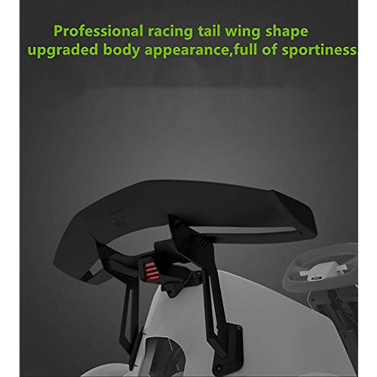 SPEDWHEL Aerodynamic Tail for Original Ninebot Gokart PRO Kart Kit Rear Wing Installation kit Refit self Balance Scooter Accessories (Tail)