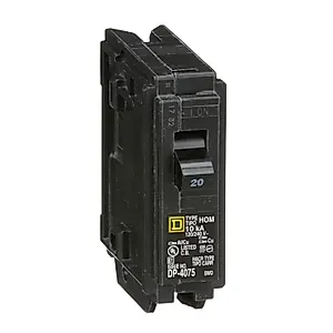 Square D by Schneider Electric HOM120CP Homeline 20 Amp Single-Pole Circuit Breaker