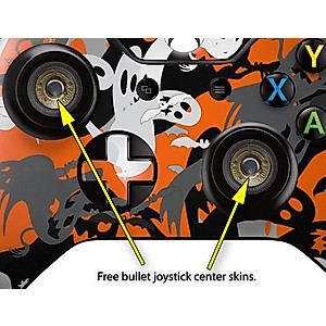 WraptorSkinz Decal Style Vinyl Skin Wrap compatible with XBOX One Original Wireless Controller Halloween Ghosts - (CONTROLLER NOT INCLUDED)