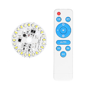 Shanrya Light Chip Panel, Lamp Panel Board 3.2V/3.7V with Remote Control for Solar Flood Lights for Garden for Solar Garden Lights for Home