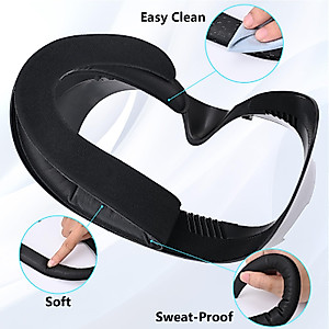 Facial Interface Bracket Face Cover Cushion Pad for Quest 3 Grey