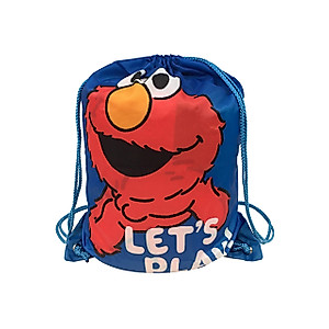 Jay Franco Sesame Street Lets Play Slumber Sack - Cozy & Warm Kids Lightweight Slumber Bag/Sleeping Bag - Featuring Elmo (Official Sesame Street Product)