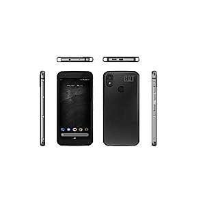 Cat Caterpillar S52 Dual-SIM 64GB + 4GB RAM IP68 Rugged (GSM Only | No CDMA) Factory Unlocked 4G/LTE Smartphone (Black)