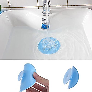 Kitchen Rubber Bath Tub Sink Floor Drain Plug Kitchen Laundry Water Stopper Tool Laundry Bathroom Sink andAmp; Bathtub Accessories - (Color: Rose)