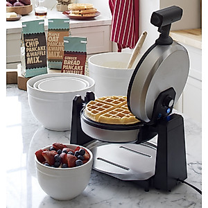 Waring Pro WMK200 Belgian Waffle Maker, Stainless Steel/Black [DISCONTINUED]