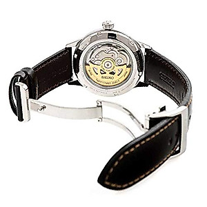 Seiko presage Mens Analog Automatic Watch with Leather Bracelet SRPD37J1