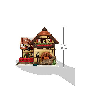 Department 56 Alpine Village Alpen Woolen Mill Lit House