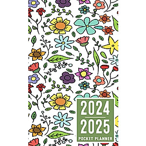 2024-2025 Pocket Planner: Monthly Two Year Appointment Organizer from January To December