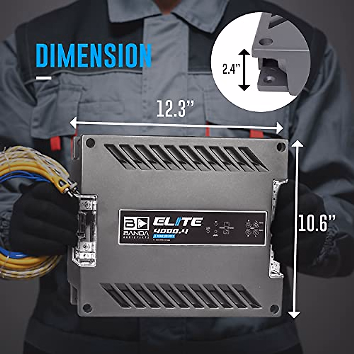Banda Elite 4 CH 2 OHM 4000W (4000.4)