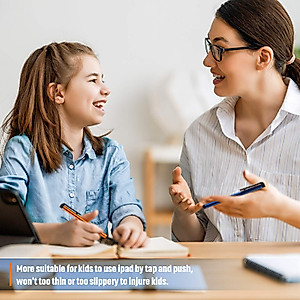 Outus 120 Pieces Stylus Pen Universal Capacitive Stylus Slim Digital Pen Compatible with iPad, iPhone, Samsung, Tablet, Most Devices with Capacitive Touch Screen, 12 Colors