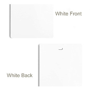 Vertical Blinds Replacement Slats Heavy Duty PVC Smooth Curved (White) You Pick Size and Quantity (82.5 Inches) (34 Pack)