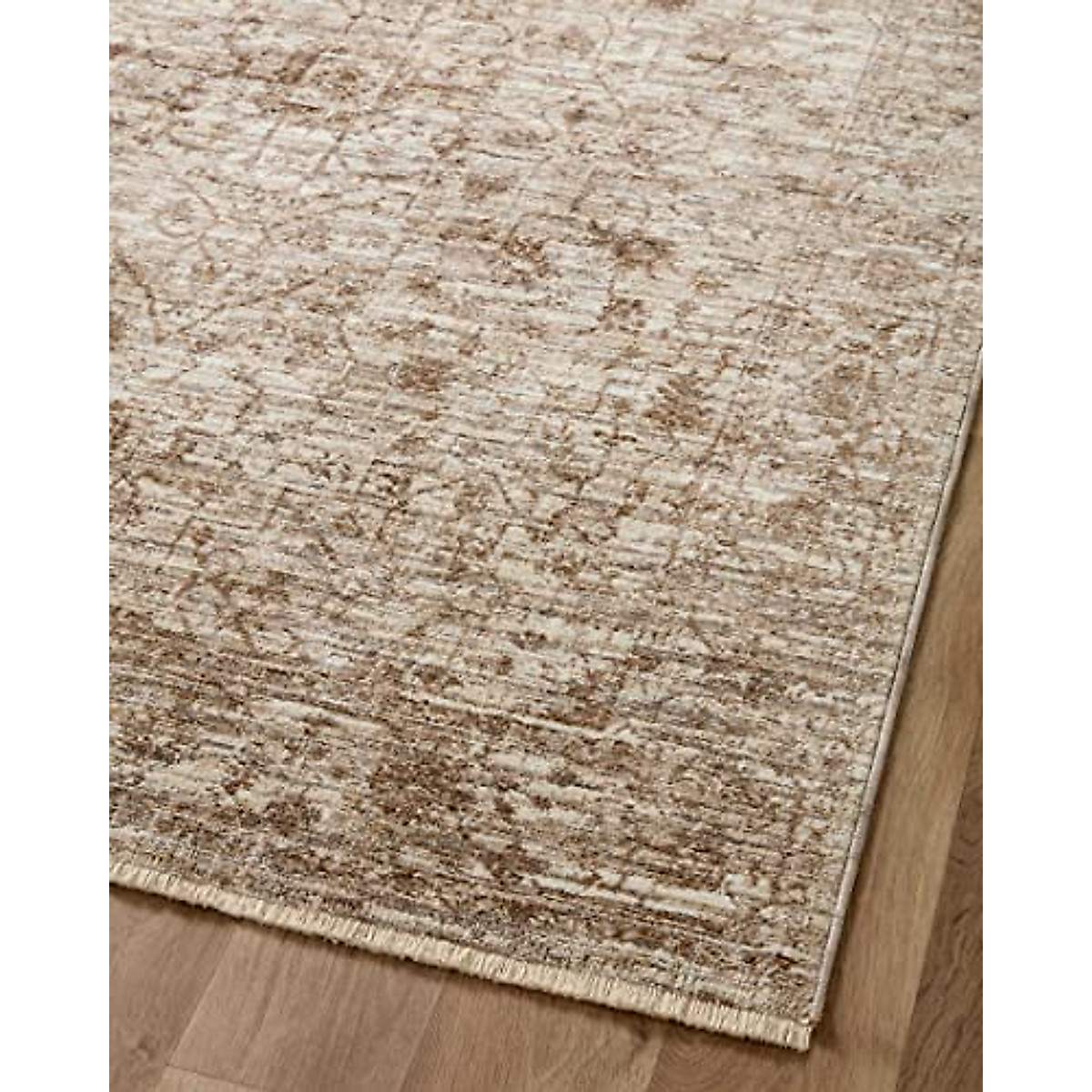 Loloi II Sorrento Collection SOR-01 Bark/Natural 9'-6" x 13'-1" Area Rug