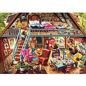 Ravensburger Goldilocks Gets Caught! 1000 Piece Jigsaw Puzzle for Adults | Unique Softclick Technology | Vibrant, Glare-Free Finish | Durable Quality | FSC Certified