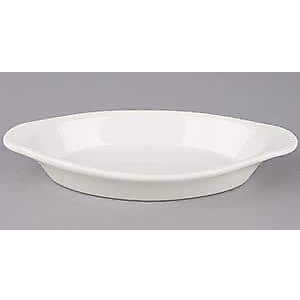 Restaurant China, Stoneware Ivory(America White)15oz Rarebit Dish, Case of 12