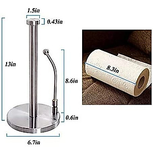 Kitchen Paper Roll Holder Paper Towel Rack Dining Table Kitchen Paper Roll Holder Vertical Paper Towel Storage Rack