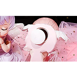 Guardian Angel Cute Piggy Bank for Girls Makes a Perfect Unique Gift, Nursery Décor, Keepsake, Baby Baptism Gift, or Savings Piggy Bank for Baby Pink